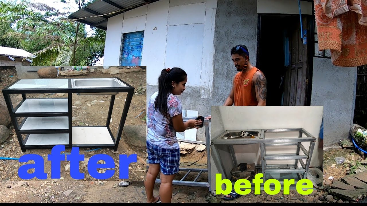 Pag finish ng sempleng lababo sa bahay/at Sunday bonding.. - YouTube