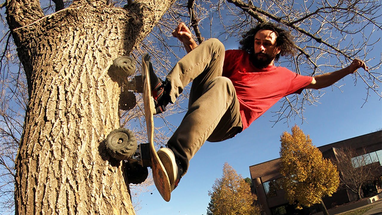 Skating dirt, grass, and rocks with Donnie Mortensen - YouTube