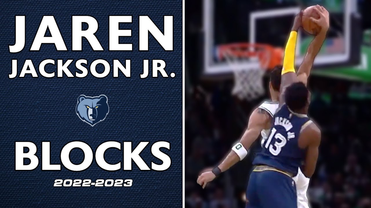 Jaren Jackson Jr. Blocks Compilation | 2022-2023 - YouTube