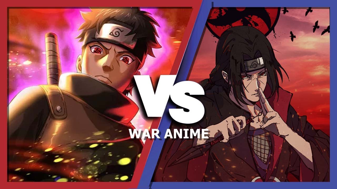 UCHIHA ITACHI VS UCHIHA SHISUI MUGEN ANIME WAR, DRAGON BALL, NARUTO ...