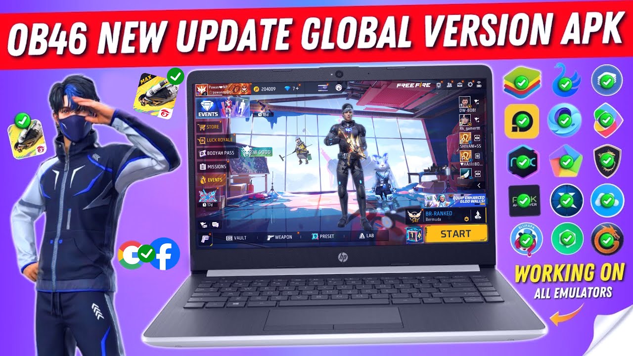 Free Fire OB46 New Update Global Version APK | How to download Free ...