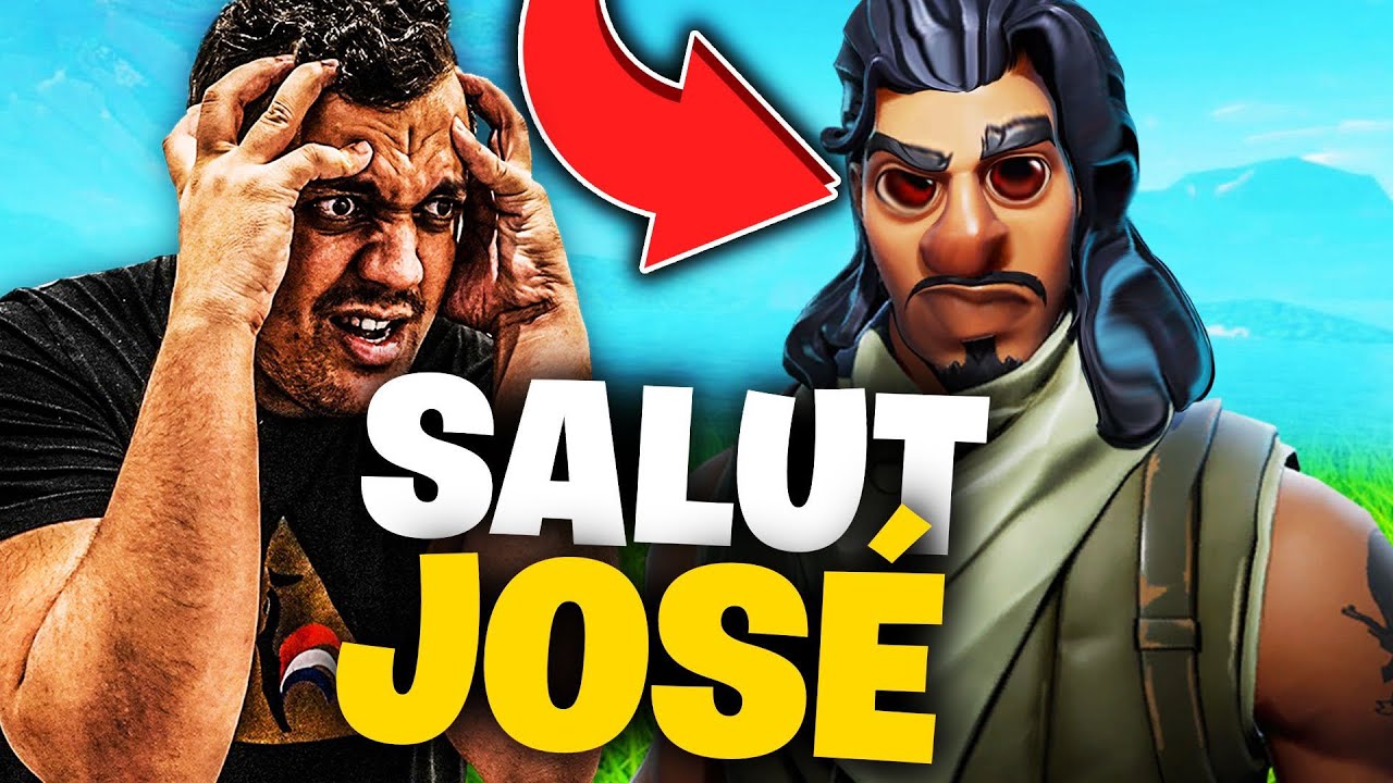 JE DÉCOUVRE LE ROI DES JOSÉ SUR FORTNITE - YouTube