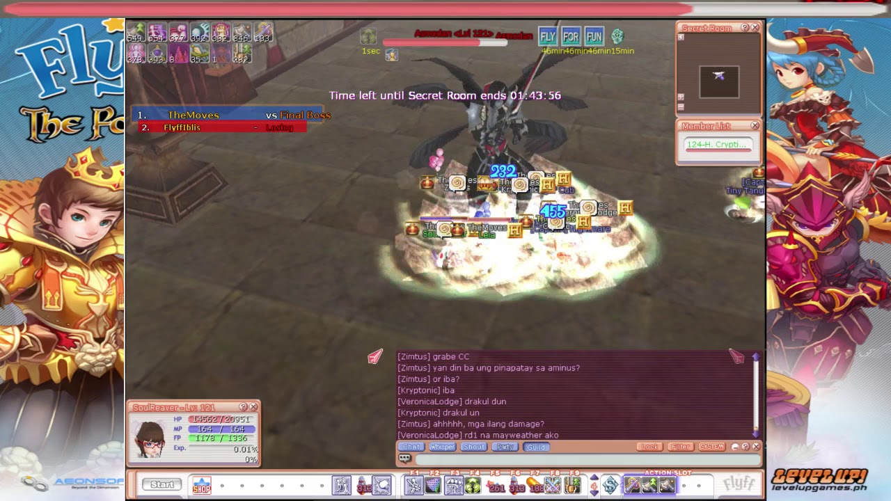 170826 FlyFF Iblis v15 - TheMoves Secret Room - YouTube