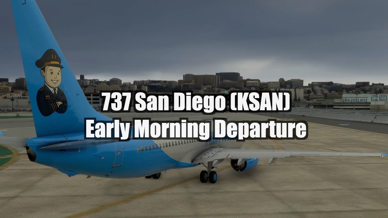 Dancing with the Skies: Early Morning Takeoff & RNAV Departure | San ...