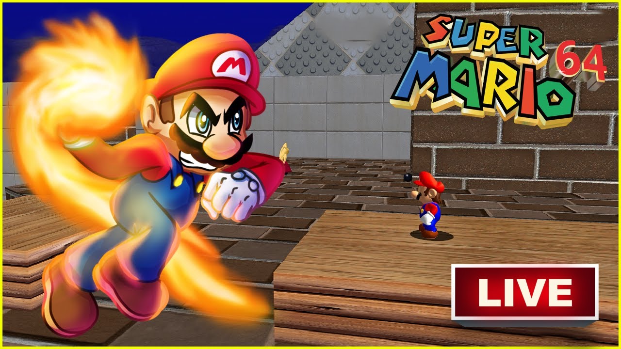 Super Mario 64 Live Render 96 MOD - YouTube