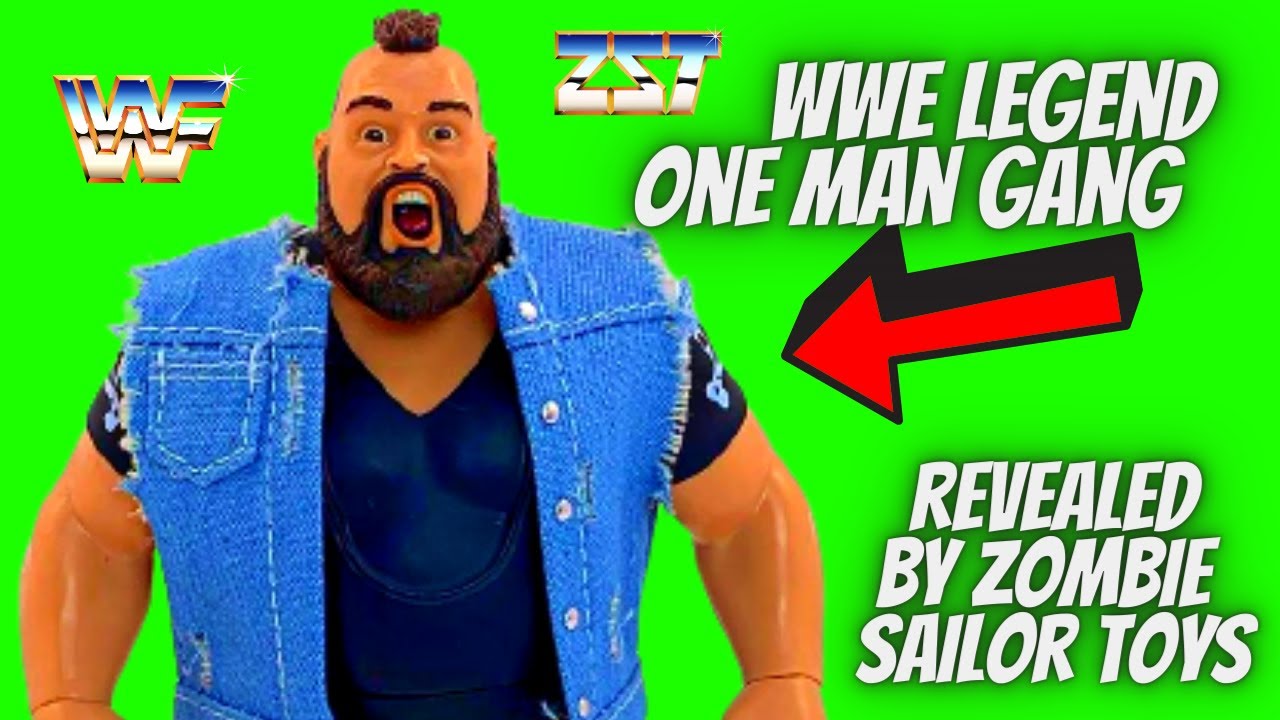 WWE Legend One Man Gang Figure Revealed By Zombie Sailor Toys!! - YouTube