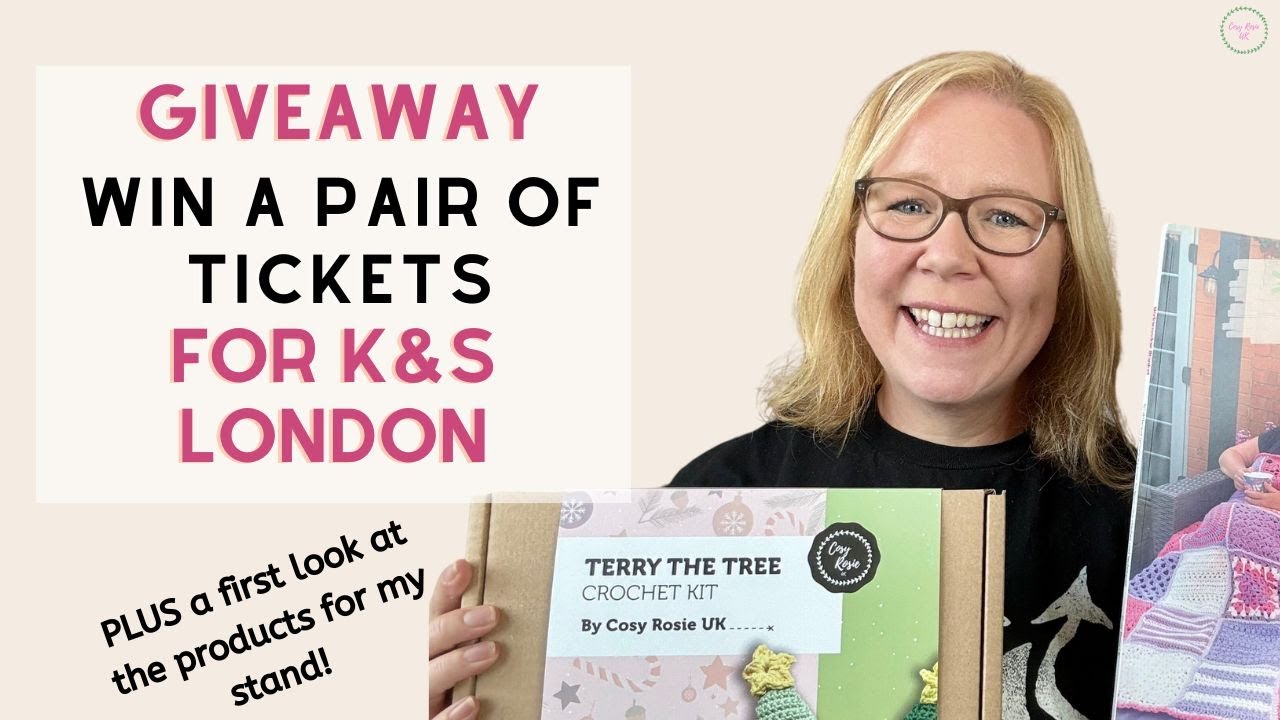 GIVEAWAY! Win a pair of tickets to Knitting & Stitching Show 2024 - YouTube