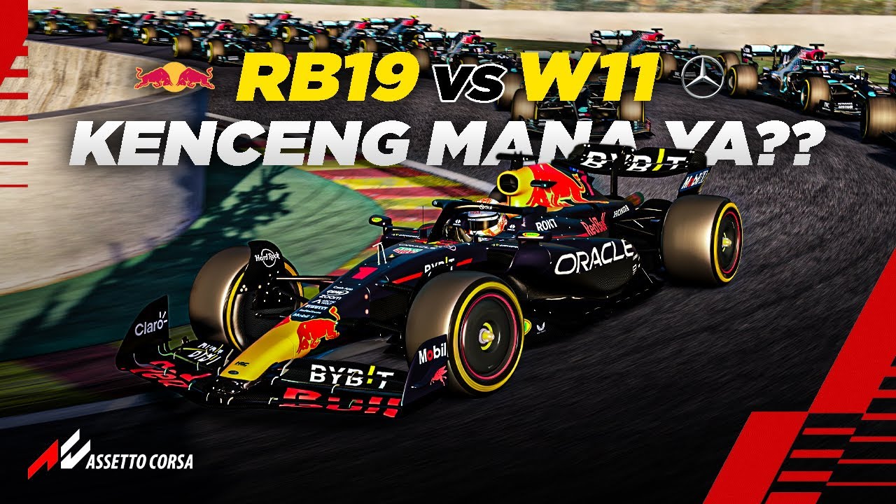 Redbull Rb19 VS Mercedes W11 Menang Mana yaa?? | Asseto Corsa ID - YouTube