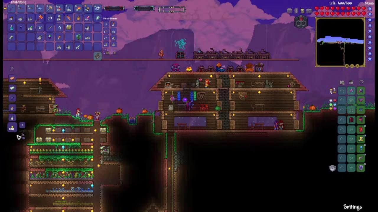 Terraria Calamity and The Star Above mod. Part 10 : Build arena and ...