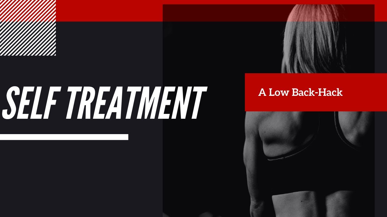 Self Treatment : Low back & hip dissociation drill - YouTube