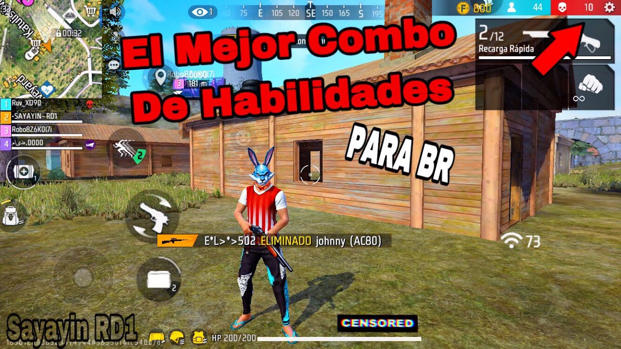 EL MEJOR COMBO DE HABILIDADES DE BR CLASIFICATORIA NUEVA TEMPORADA 40 ...