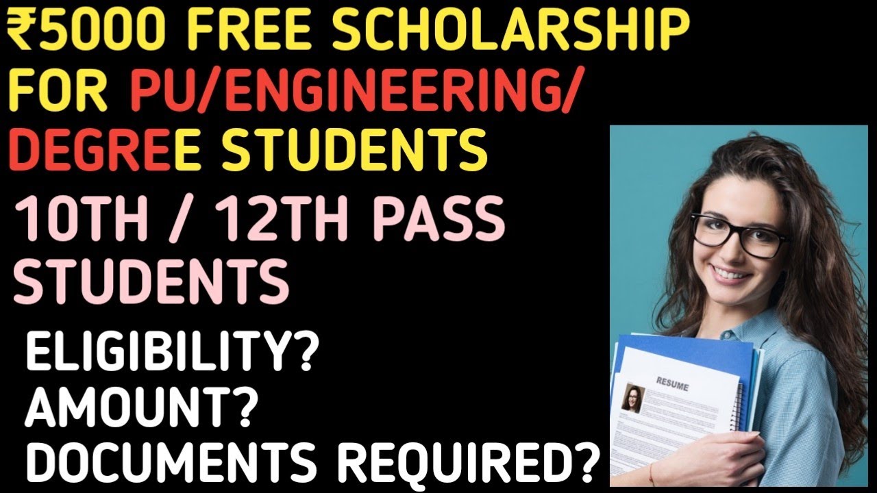 SCHOLARSHIP FOR PU/DEGREE/ENGINEERING STUDENTS | MI SCHOLARSHIP ...