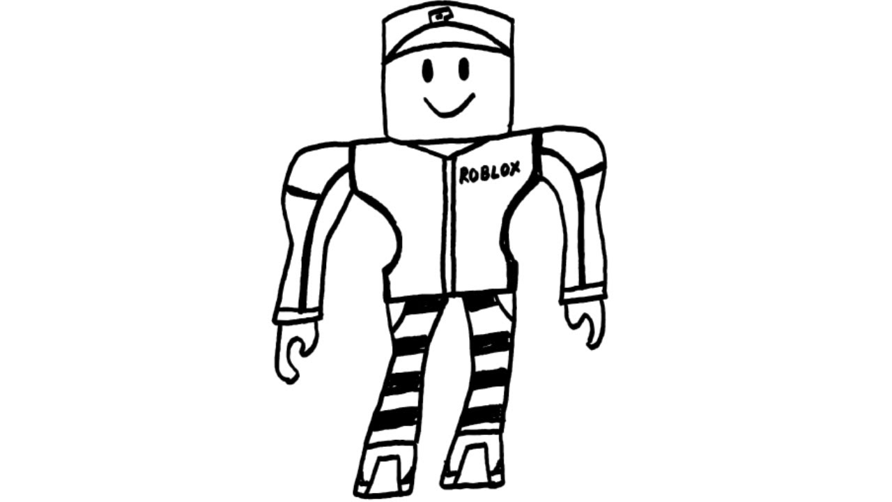 Drawing The Guest from Roblox | Step-by-Step Tutorial - YouTube