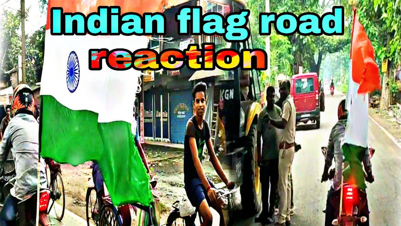 Indian flag road reaction video@Bikersunit51 - YouTube