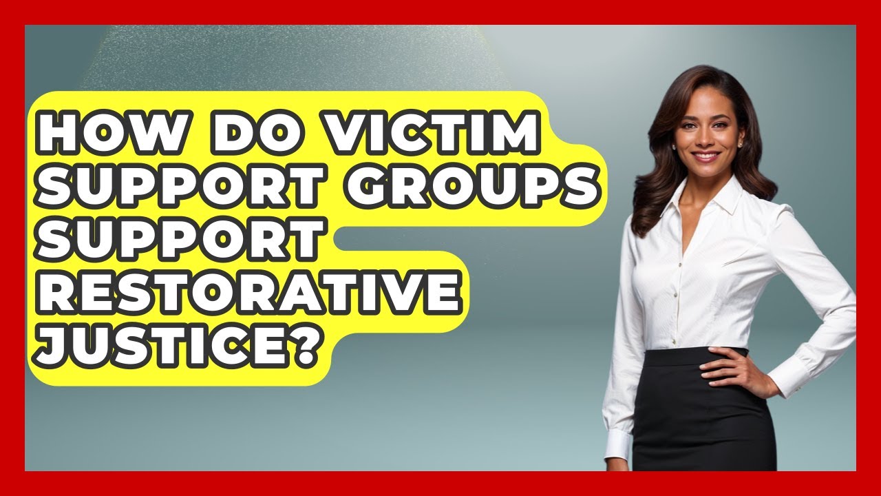 How Do Victim Support Groups Support Restorative Justice? - Jail ...