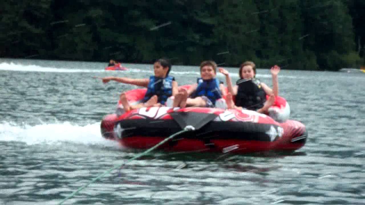 2011 07 18 5 Noahs 12th Birthday Tubing Party SpiderMonkey - YouTube