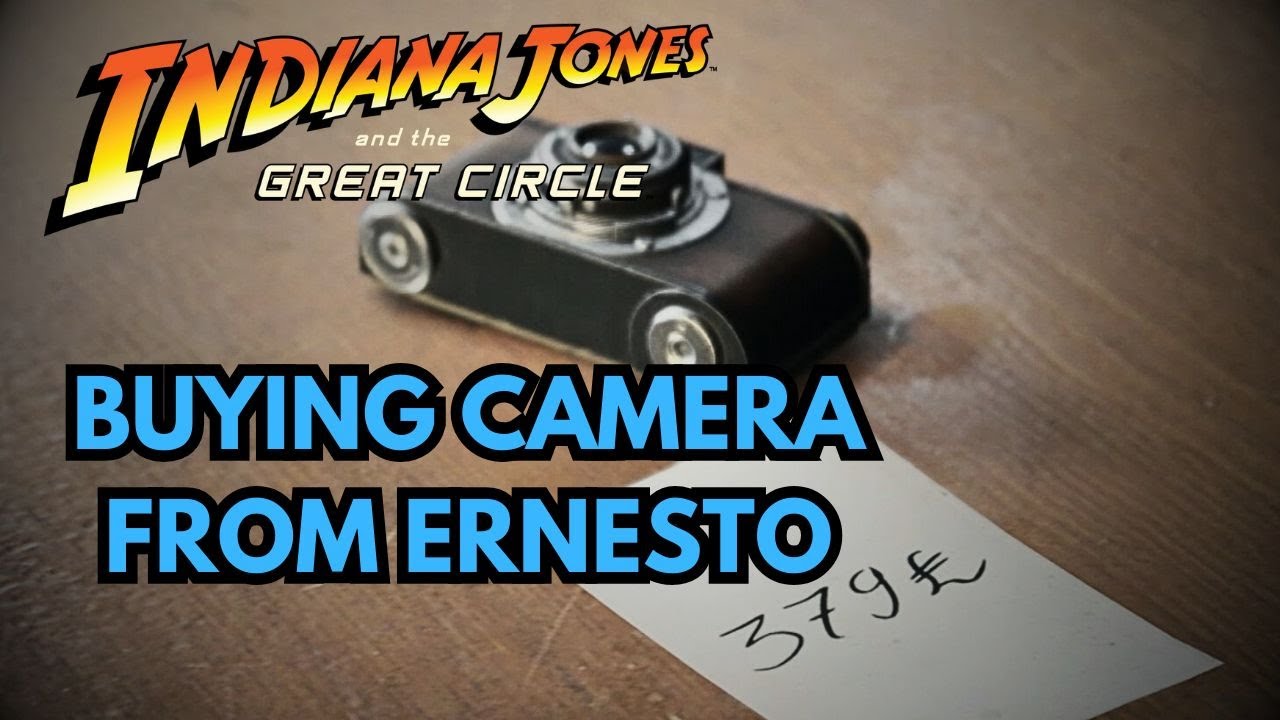 Buying Camera From Ernesto Indiana Jones and The Great Circle - YouTube