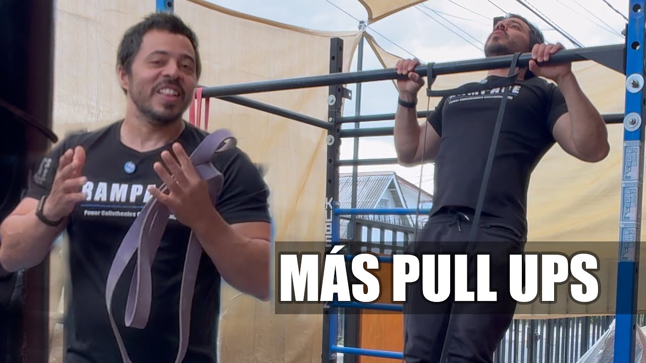 Más Reps y Series de PULL UPS con UNA SOLA BANDA ELÁSTICA | Calistenia ...