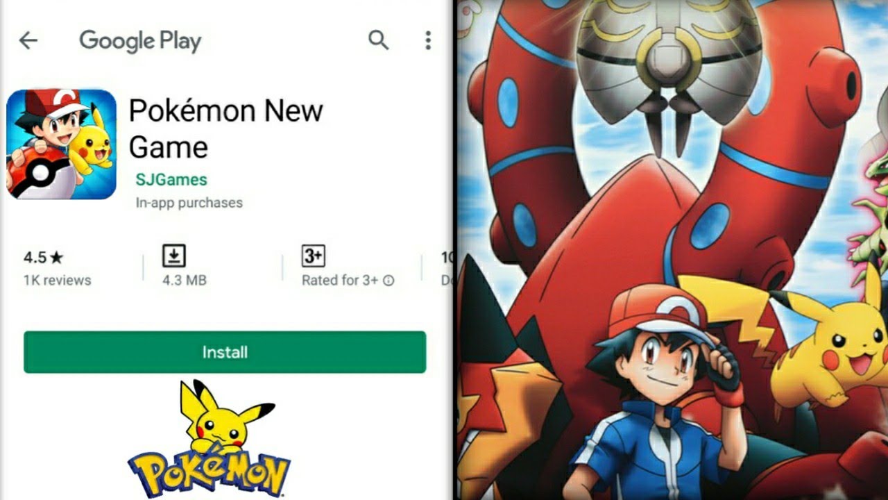 Pokémon New Game - On Play Store Pokémon Monster Battle For Android ...
