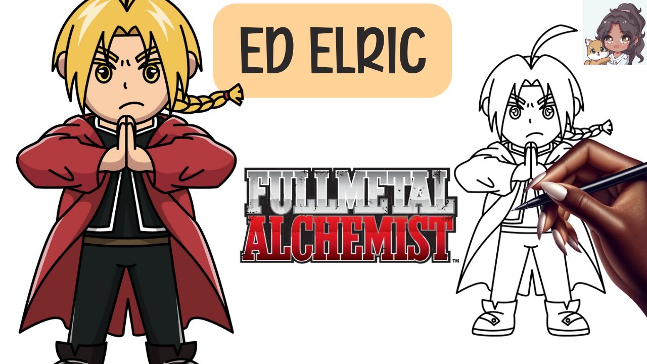 How to Draw Ed Elric ⏐ Full Metal Alchemist ⏐ Lofi Music for Drawing ...