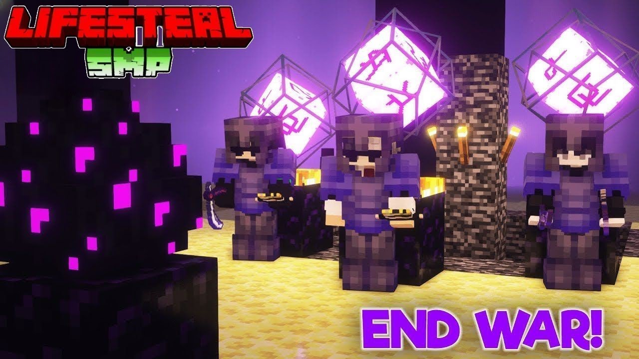 END WAR TODAY IN OUR LIFESTEAL SMP | Join GLADIATORS SMP👑 Now 🤯| Public ...