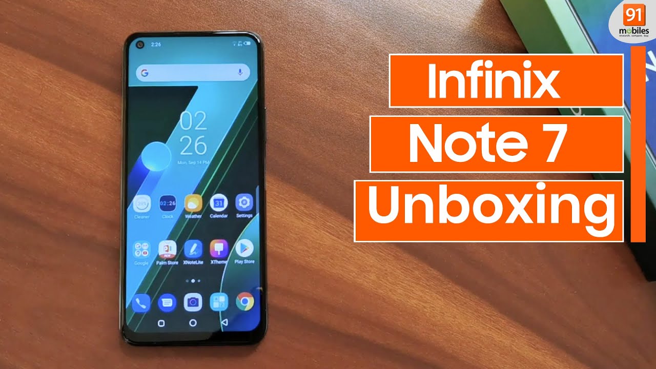 Infinix Note 7: Unboxing & First Look | Battery charging test, Camera ...