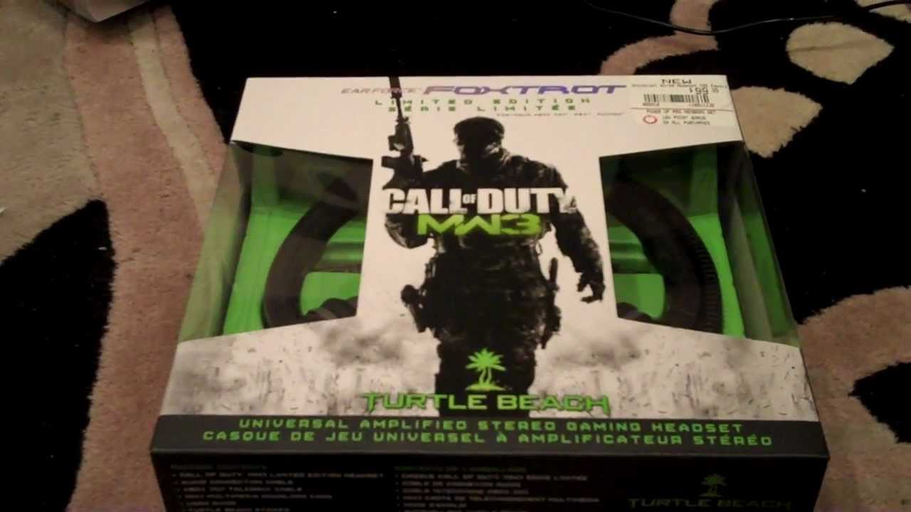 Unboxing: Turtle Beach MW3 Edition - YouTube