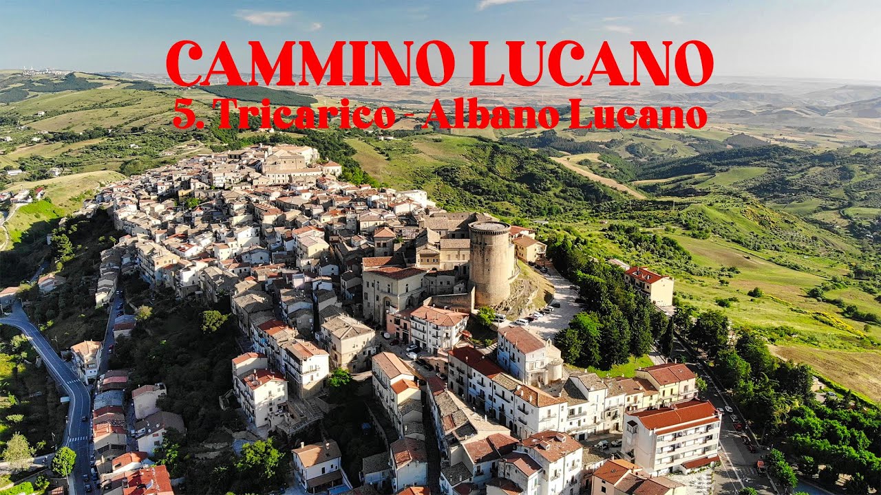 CAMMINO LUCANO | 05. Tricarico - Albano di Lucania (km 24) - YouTube