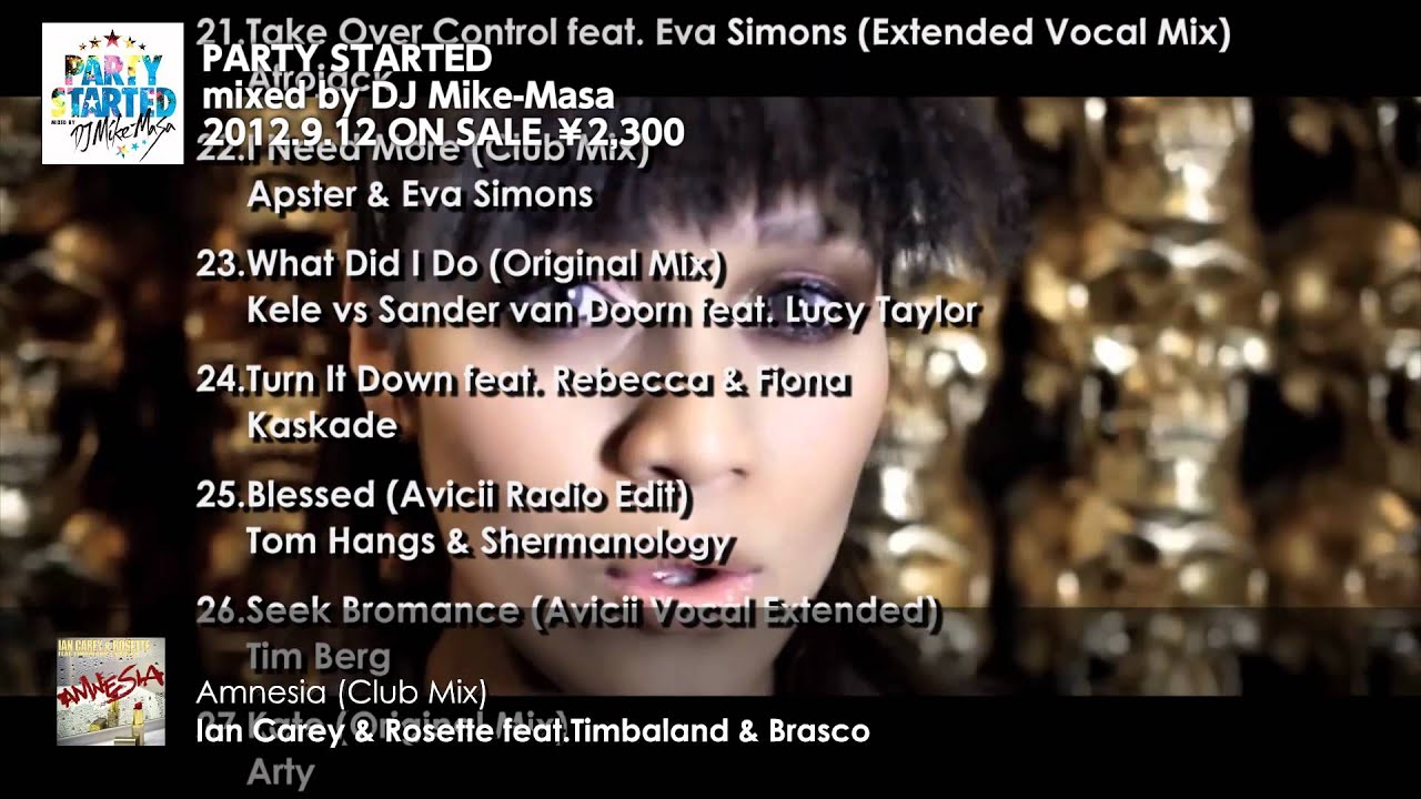 Eva Simons Hair Down