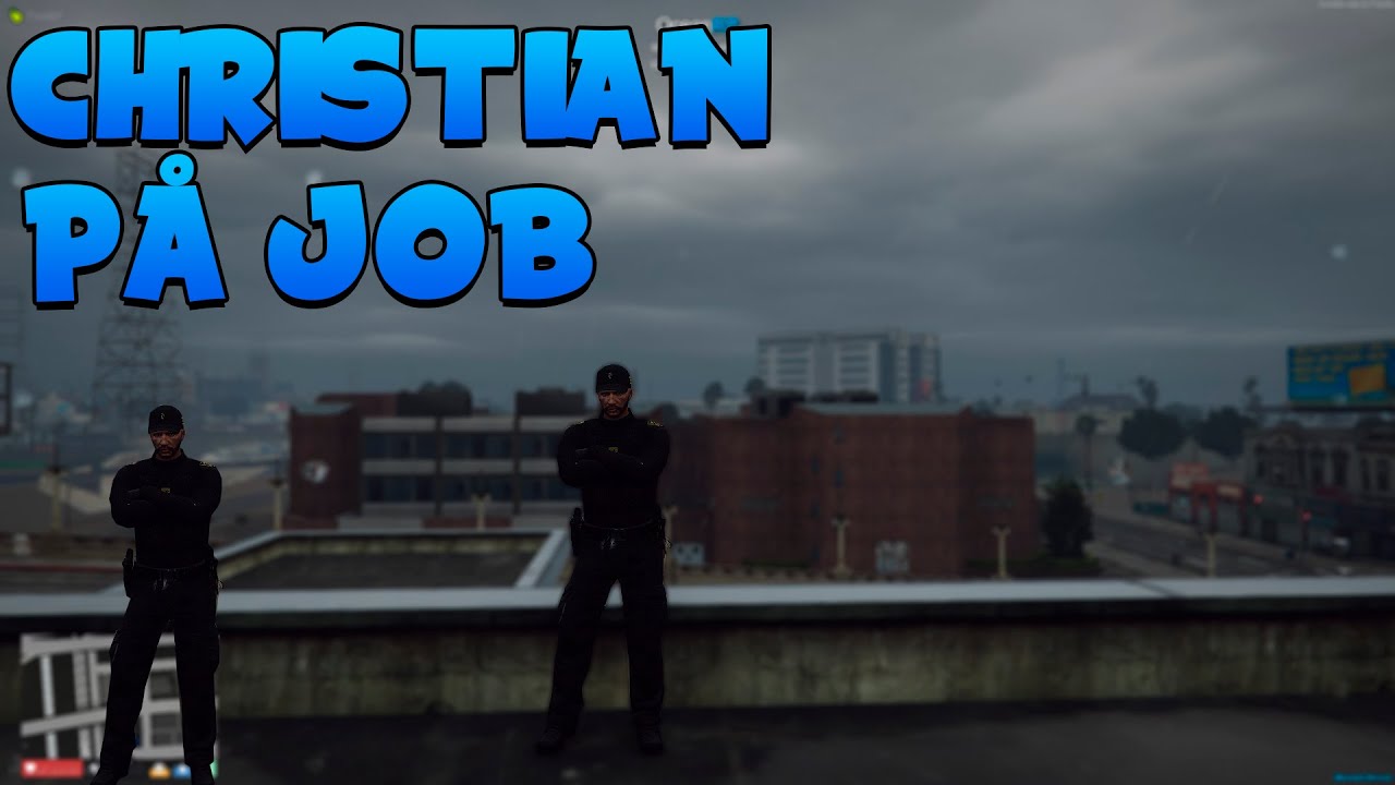 Christian i byen! | Politi Træning | OceanRP - YouTube