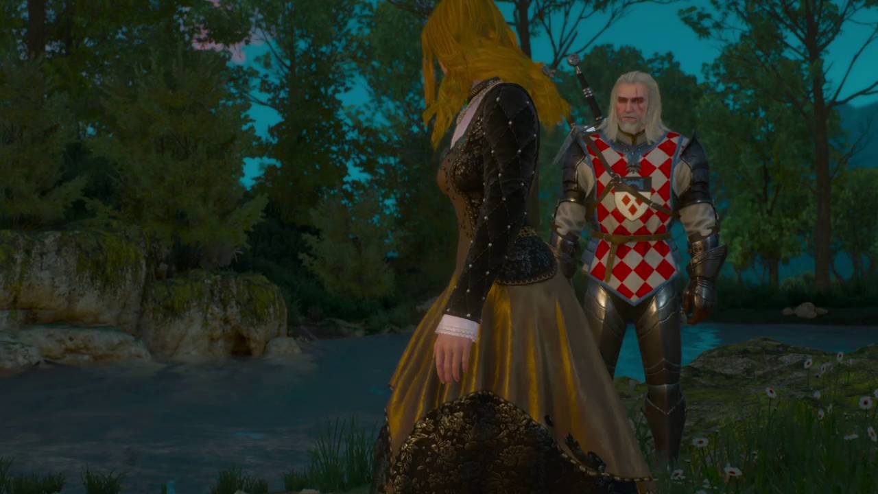 The Witcher 3: Wild Hunt Lifting a Curse Part 2 - YouTube