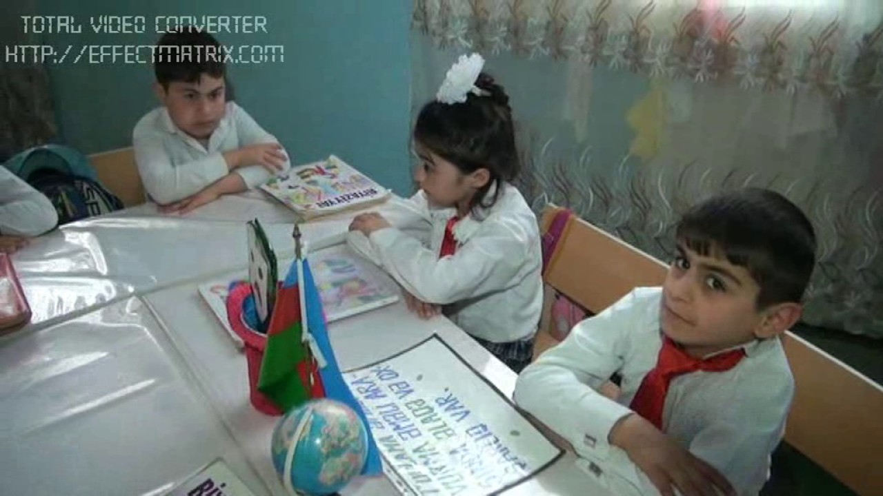 qazax 5 sayli tam orta mekteb. 2 b sinifi aciq ders - YouTube