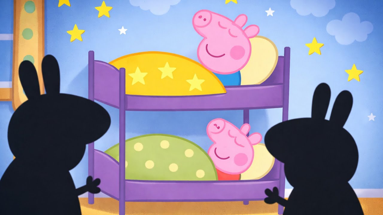 🐷🌙 Peppa Pig and the Mysterious Dark Shadow | Funny Peppa Pig Animation ...