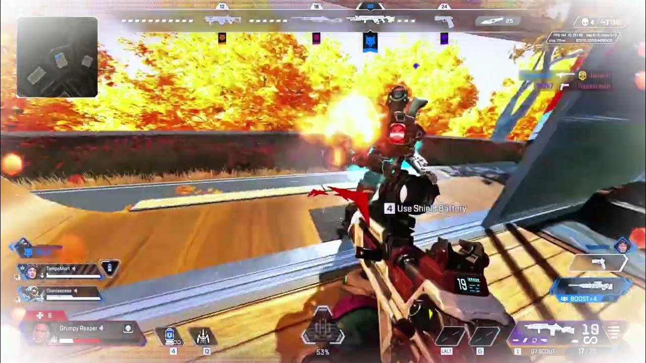 Apex Legends - 1min Exciting G7-Scout 1 Clipping Enemies!! 😮🤩 - YouTube