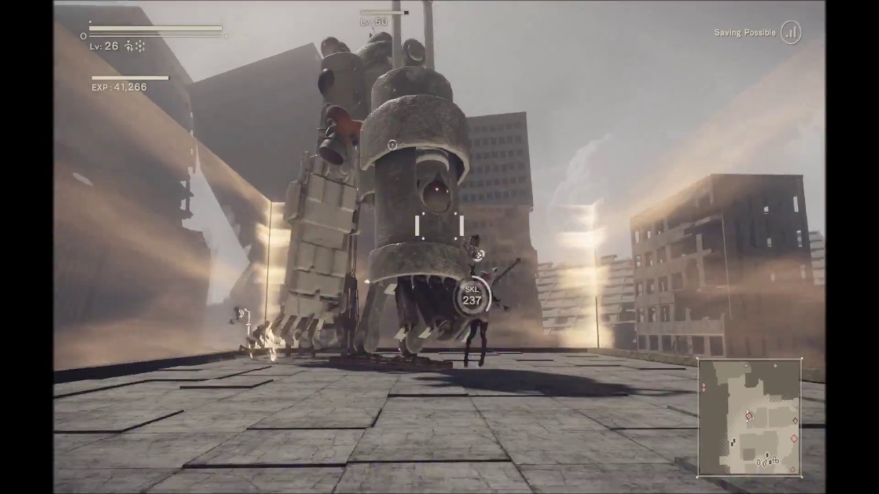 NieR: Automata Father Servo stun/finishers on all forms - YouTube