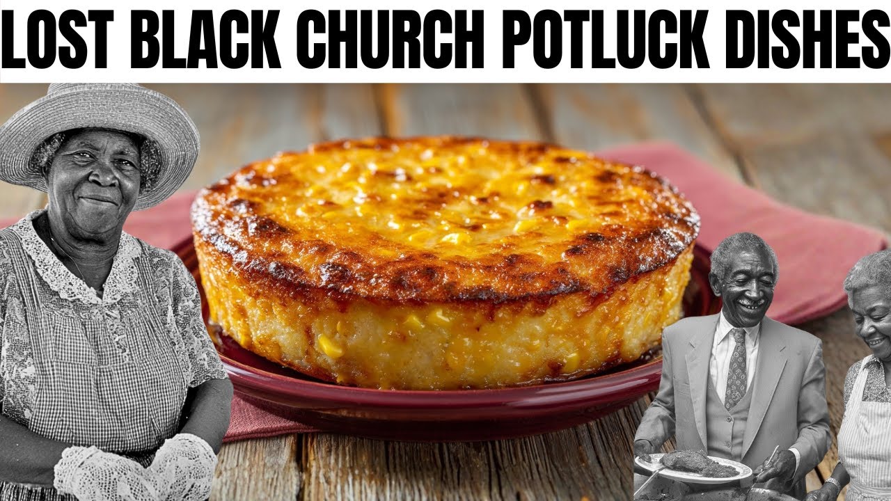 30 Church Potluck Dishes Only Your Black Grandparents Knew - YouTube