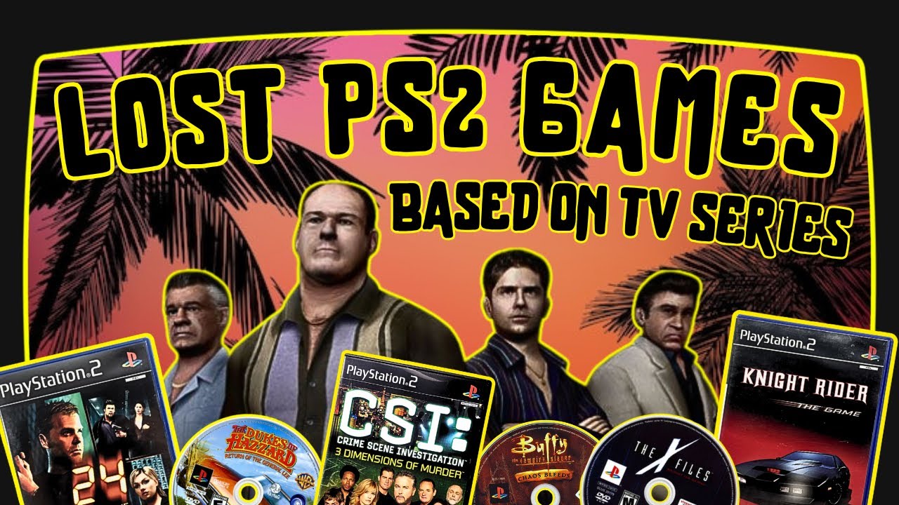 Forgotten PlayStation 2 Games Based on TV Series - YouTube