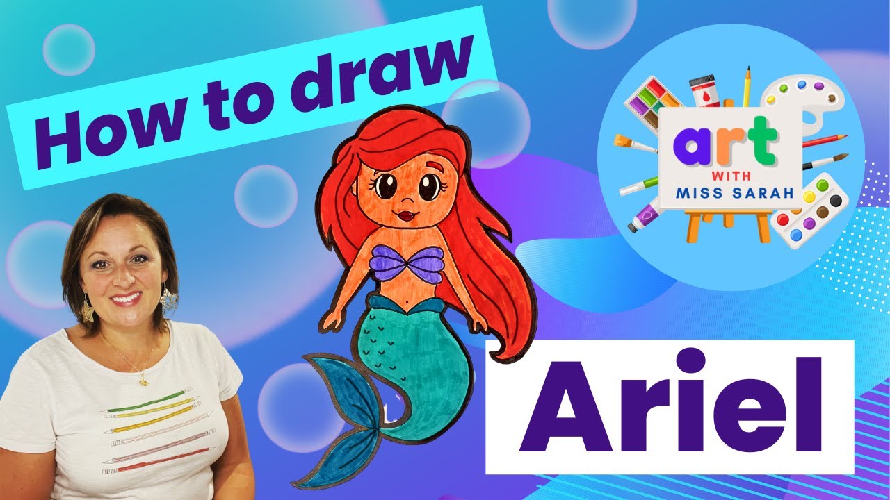 How to Draw Ariel - YouTube