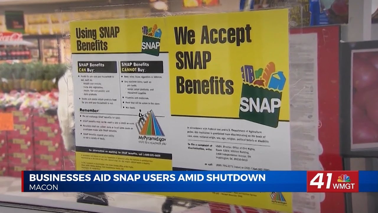 Macon businesses helping SNAP users amid shutdown, looming pause in ...