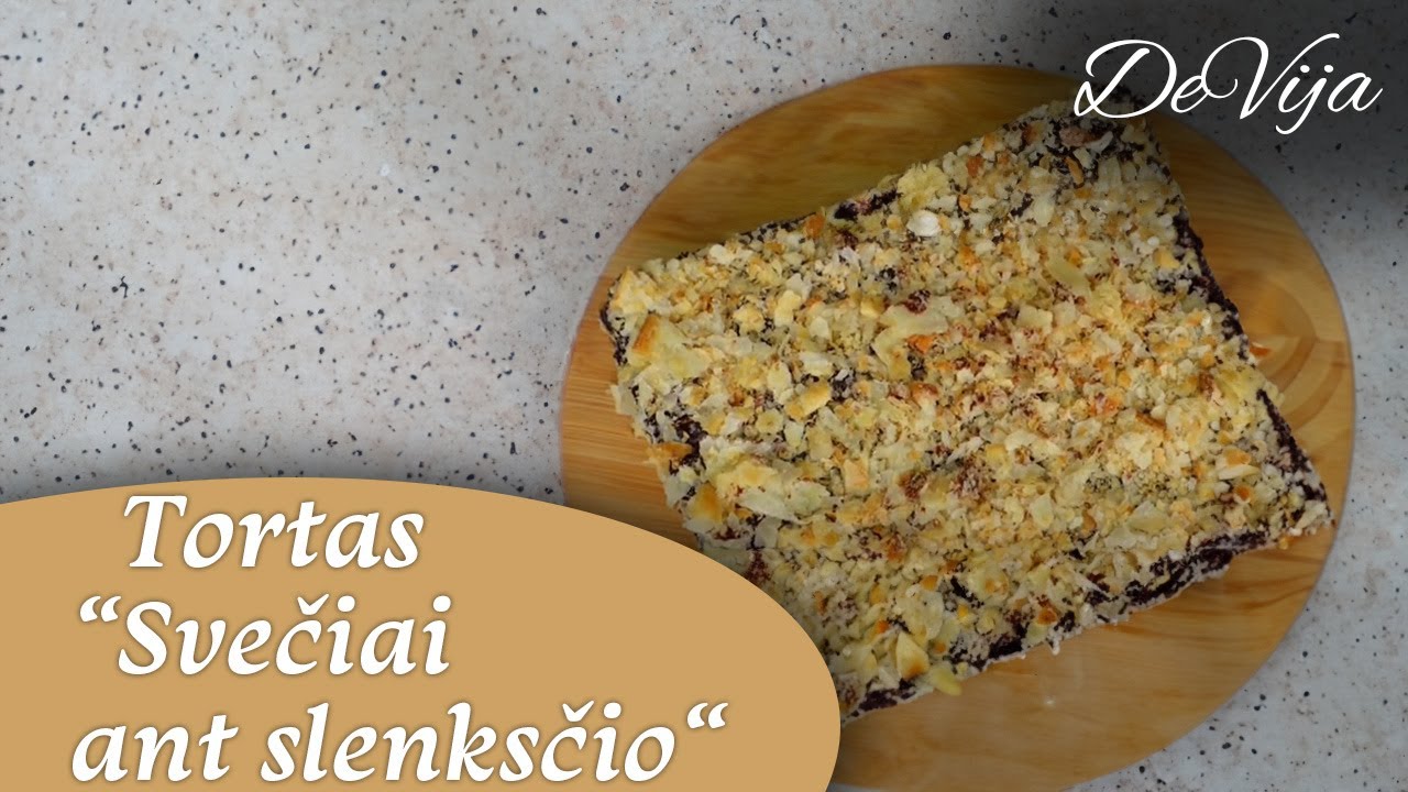 Paprastas, greitai pagaminamas bet skanus tortas- Kovo 8ąjai, ir ne tik ...