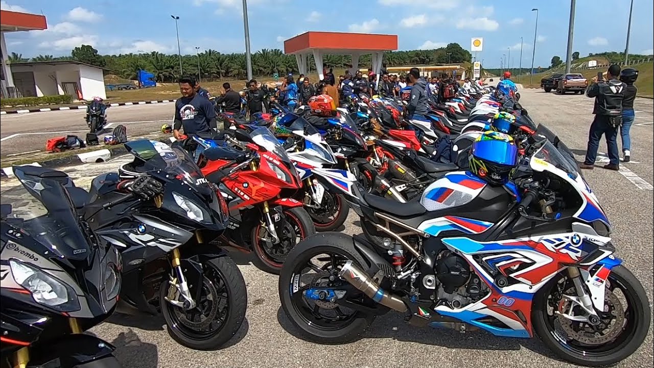 100 biji superbike berkumpul..latest M1000RR pun ada..s1k, hp4 ...