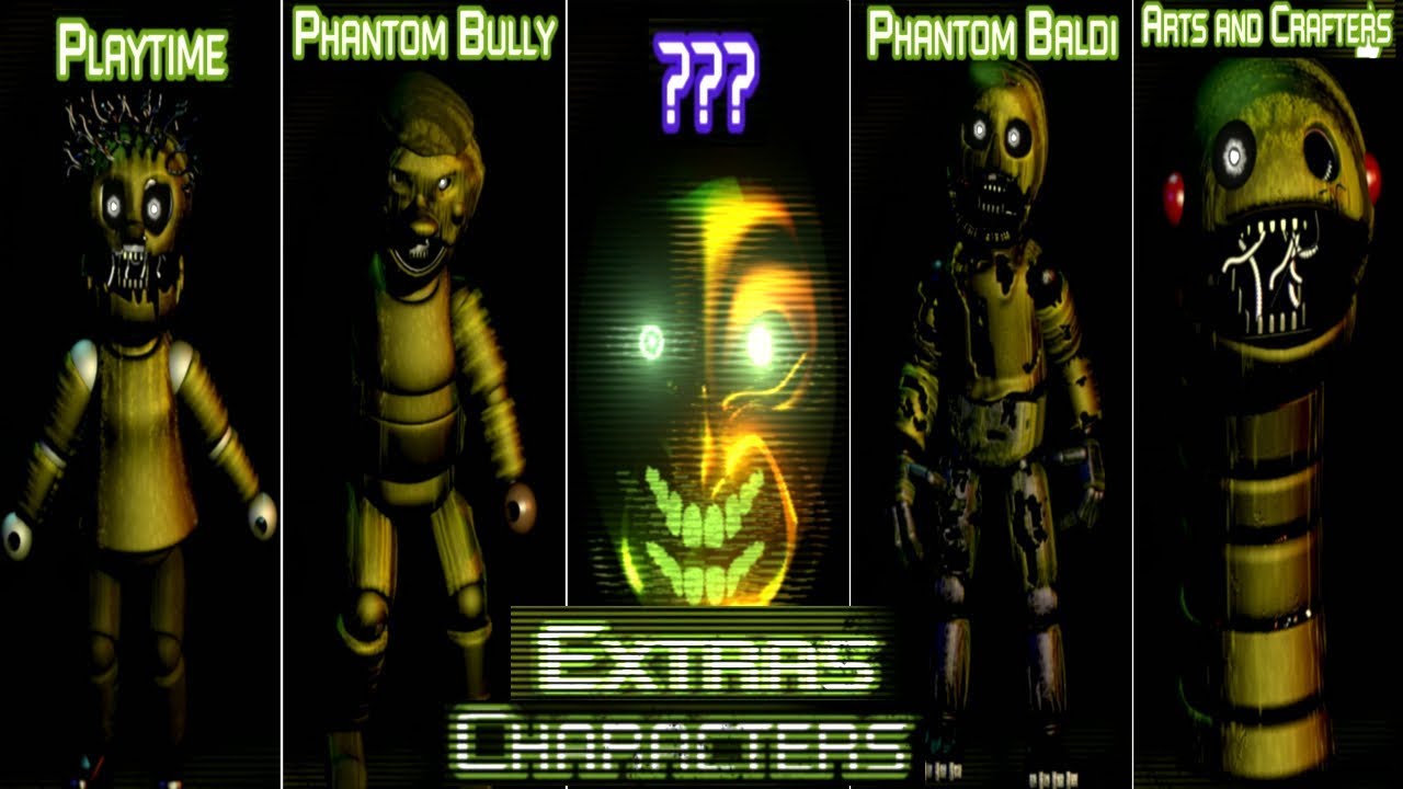 ALL JUMPSCARES | EXTRAS - FNAF Timer at Baldi's 2 - YouTube