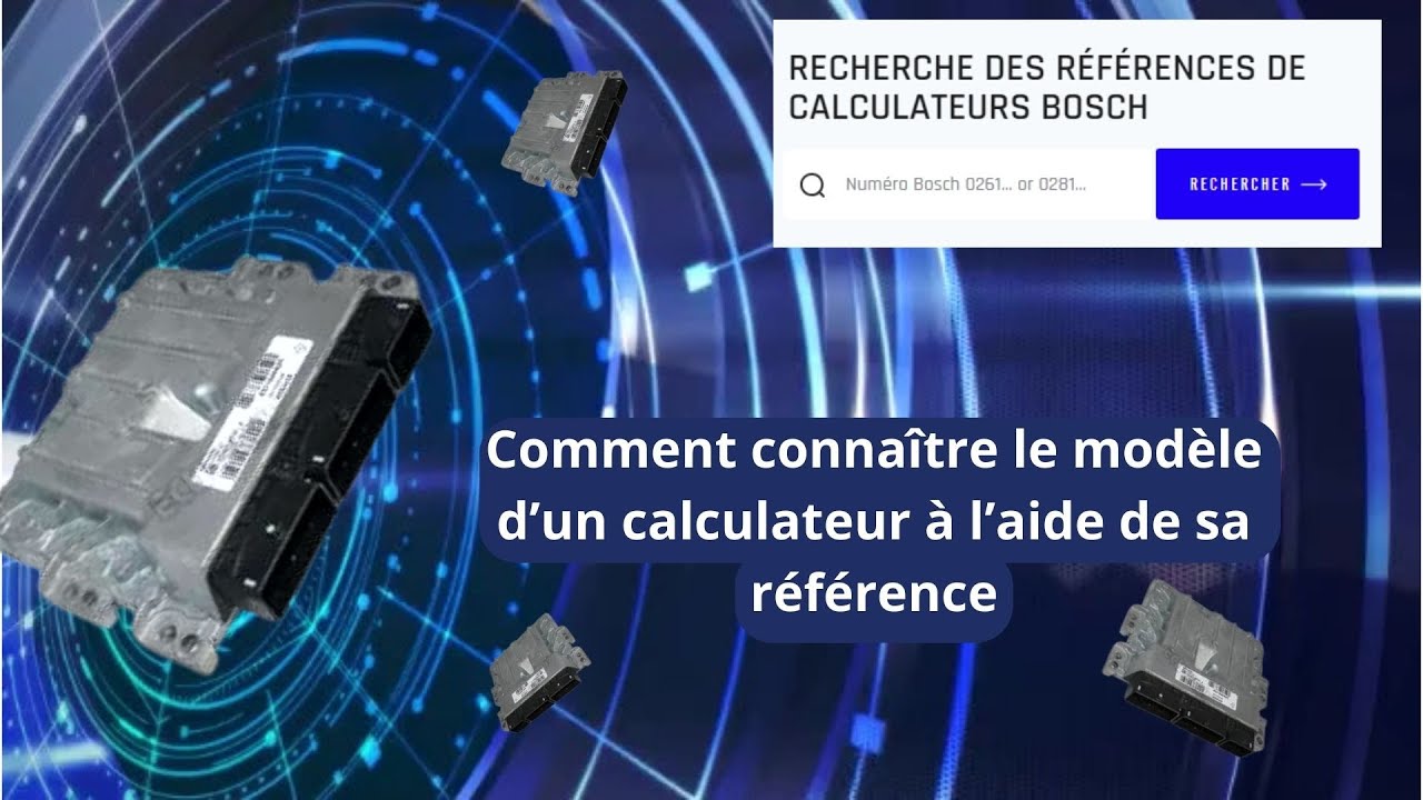 Comment trouver le modèle d'un calculateur - YouTube