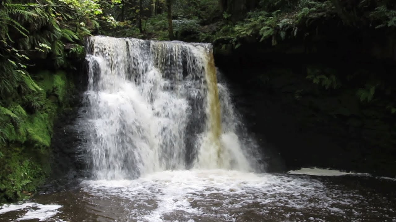 Goit Stock Waterfalls in Harden Beck - YouTube