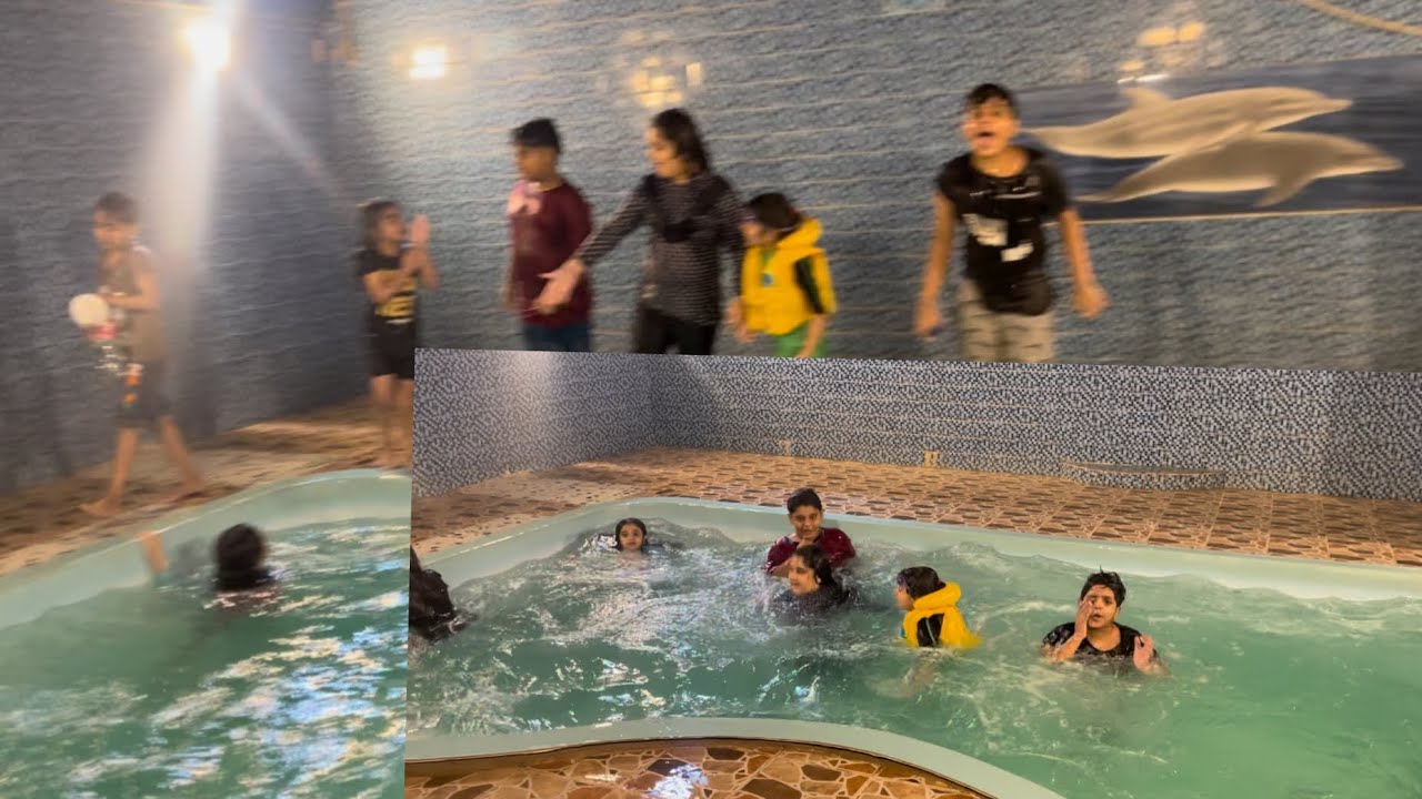 Hum gaye swimming pool | #aworldcousins - YouTube