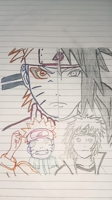 NARUTO COLORING X MINATO SHADING #naruto #minato #drawing #animeart # ...