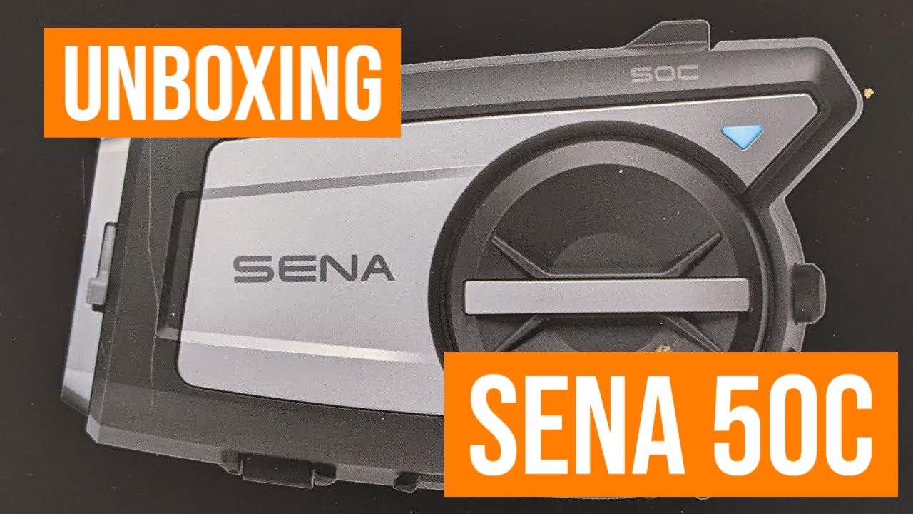Sena 50C Camera & Communication System Unboxing - YouTube