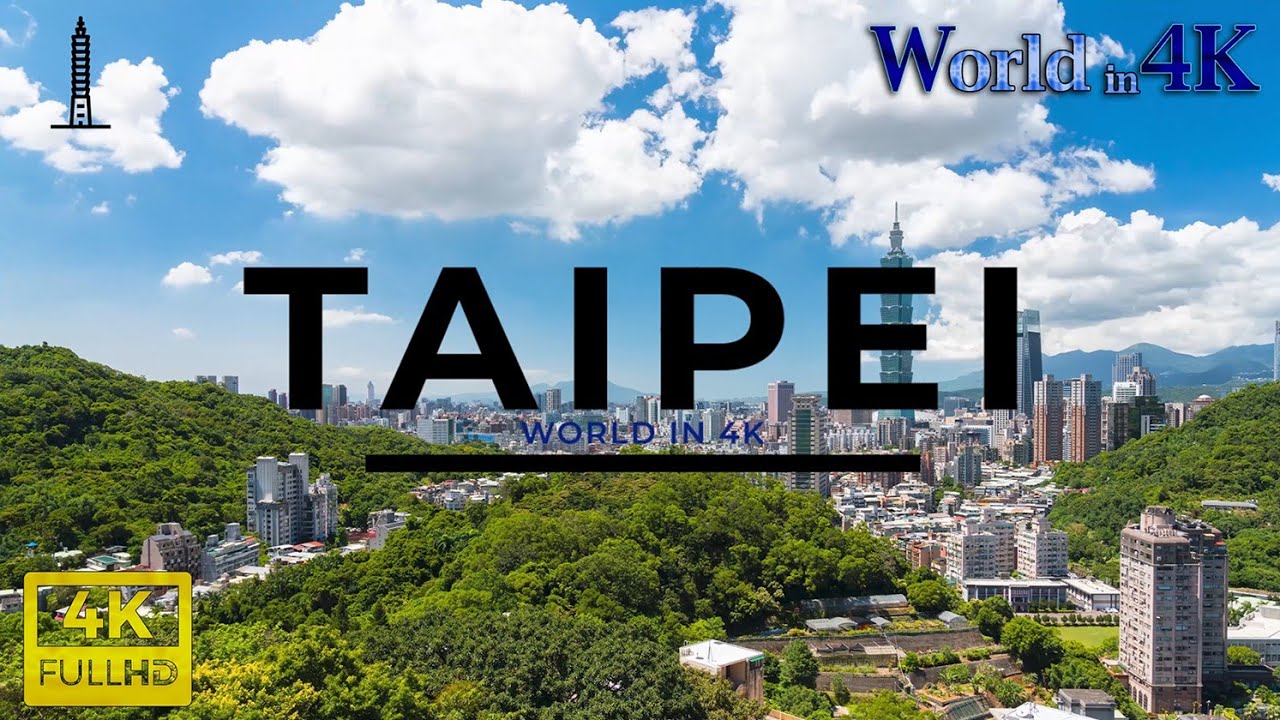 Taipei City in 4K + Facts + Geography info 📌 - YouTube
