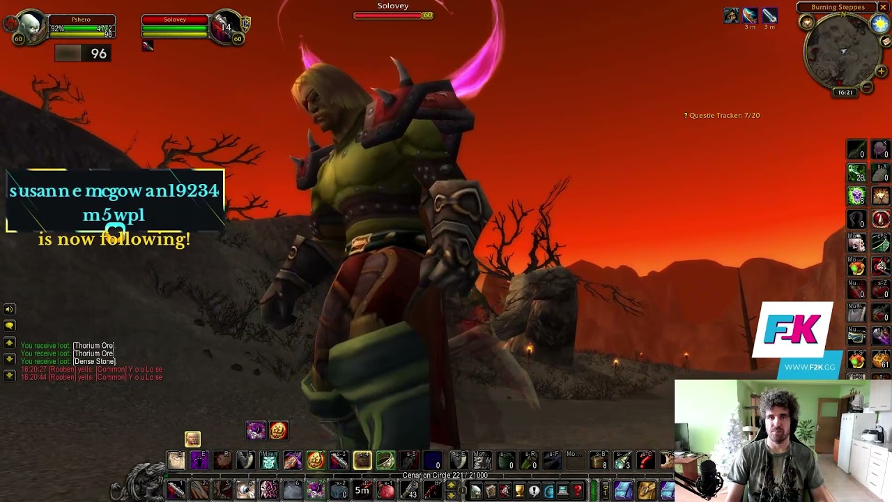 pshero kills 60 rogue Solovey rank 14 rogue world pvp in Burning ...