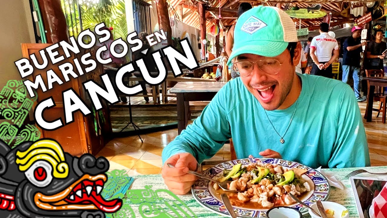 ¿Donde COMER MARISCOS en CANCÚN? 🤔 El Timón de Cancún 🏝 - YouTube